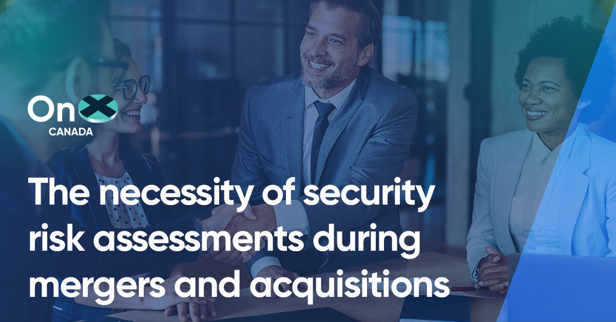 The necessity of security risk assessments during mergers and ...